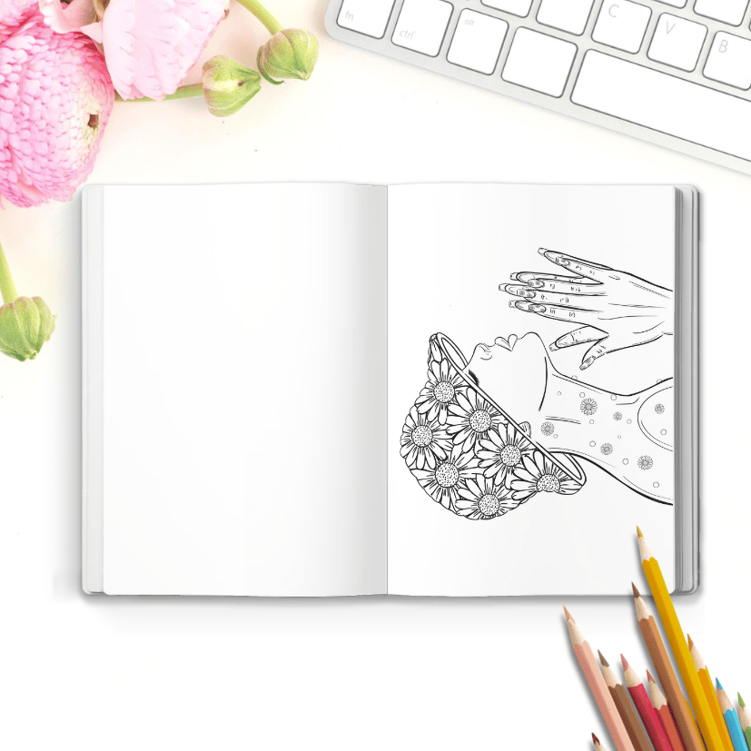 Cahier de coloriages - I'm that girl! - Edition petits défauts -20% – Afro Garden